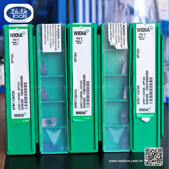 Mảnh Phay APMT1135 – APMT1604 Widia: Lựa Chọn Hoàn Hảo Cho Gia Công CN